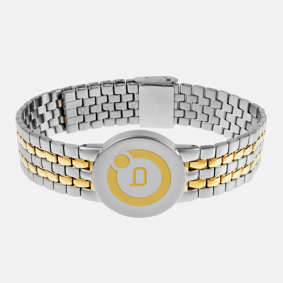 Elite Magnetic Bracelet Two Tone – Bioflow UK