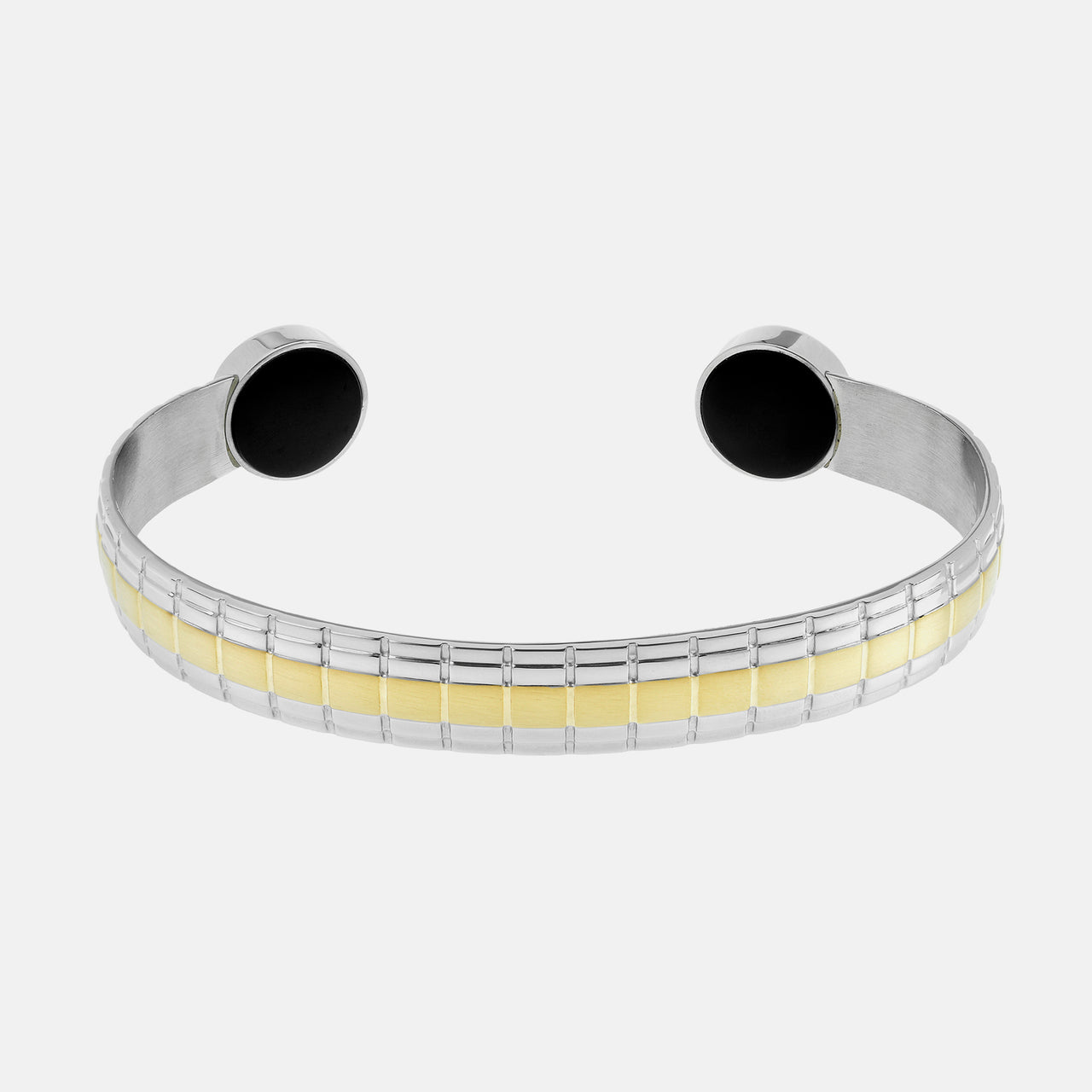 Lux Two Tone Magnetic Bangle (Small) – Bioflow UK