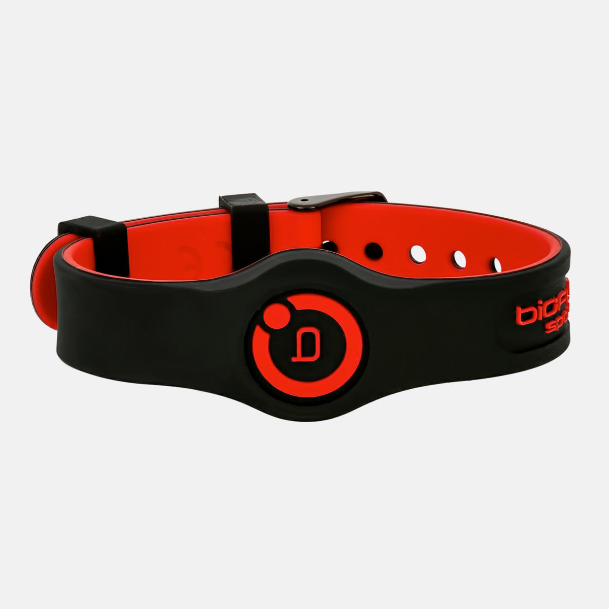 Sport Flex Magnetic Wristband Black/Red – Bioflow UK